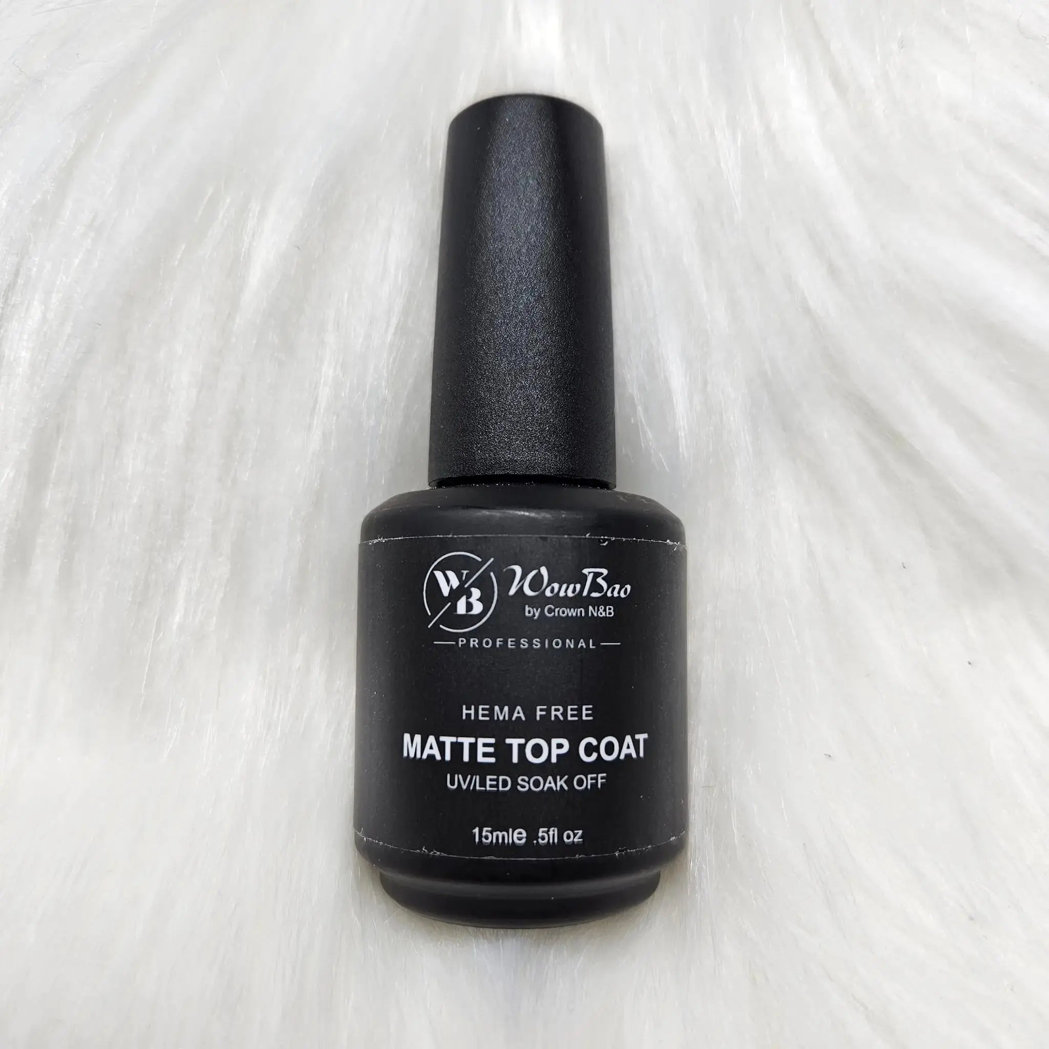Hema-Free Matte No-Wipe Top Coat - WowBao Nails