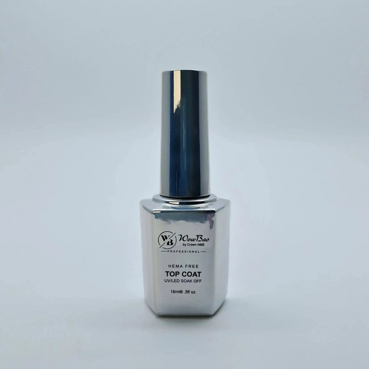 Diamond Shine Top Coat | WowBao Nails – Ultimate Glossy Finish
